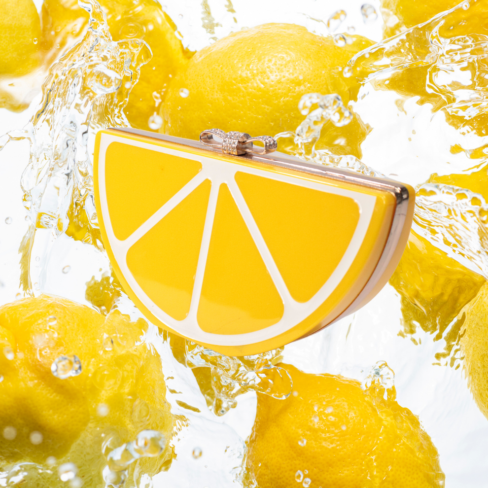 Citrus Splash wrist-band purse – Veneto Handbags